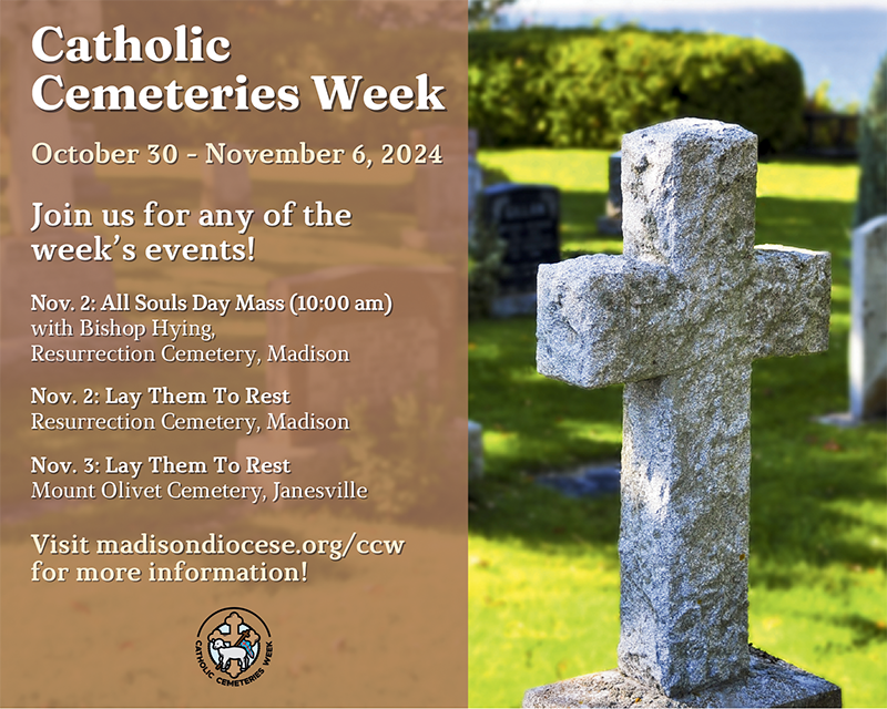Prepare for Catholic Cemeteries Week – Madison Catholic Herald Archive ...